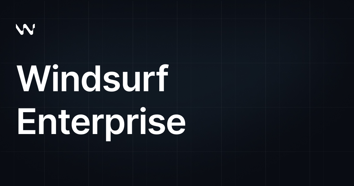Windsurf for Enterprise | Windsurf (formerly Codeium)